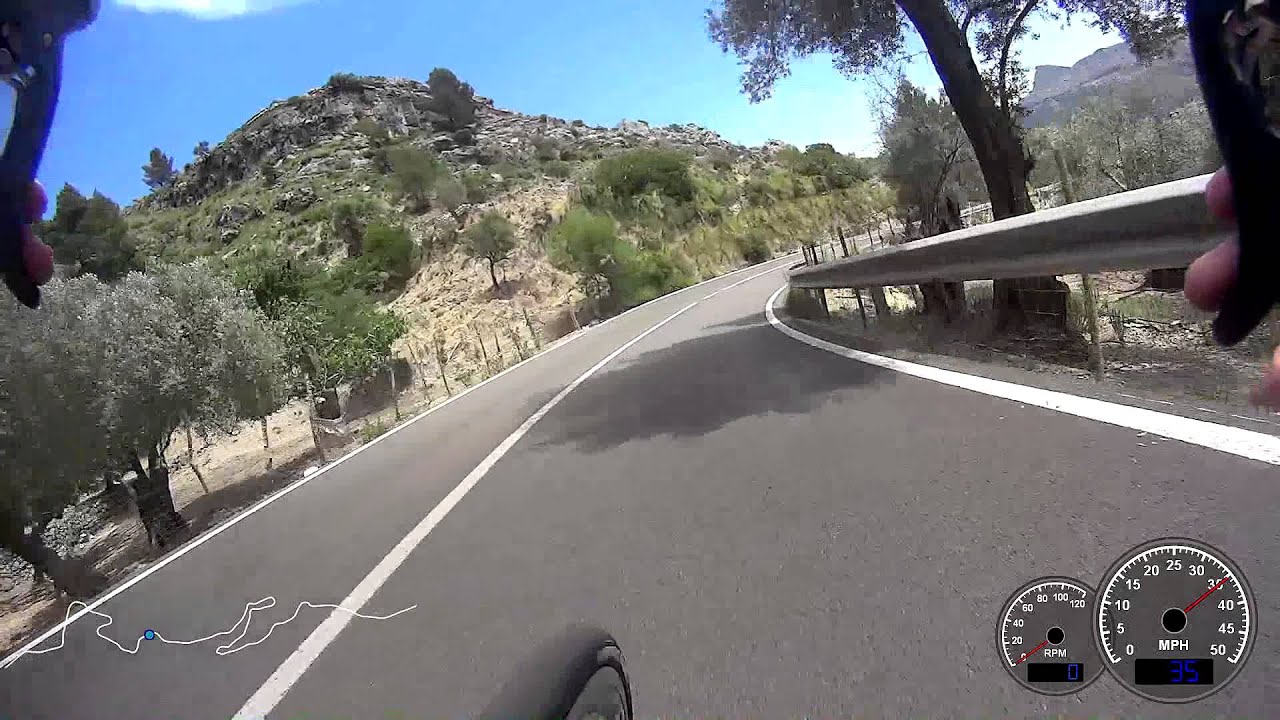 Mallorca Cycling - Lluc to Pollenca Descent - YouTube