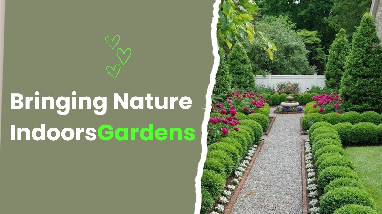 Bringing Nature Indoors Tips for Indoor Gardens - YouTube