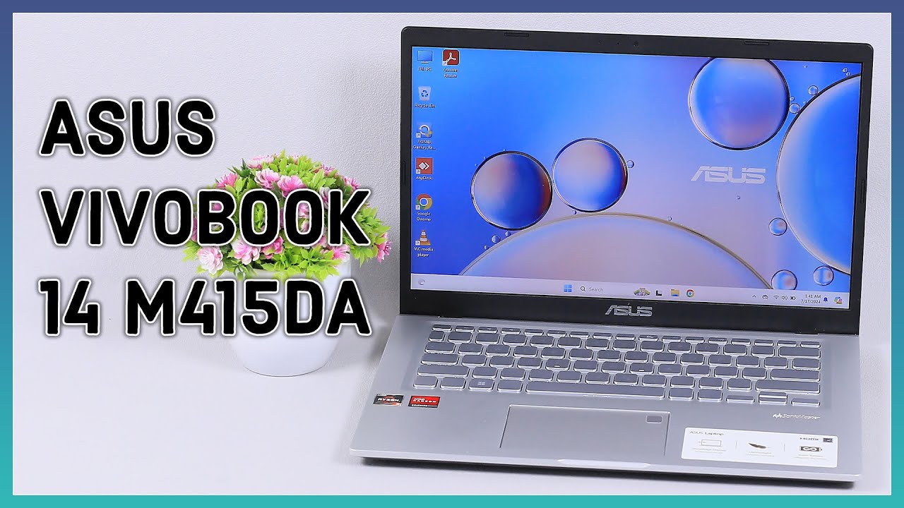 ASUS Vivobook 14 M415DA / AMD Ryzen 3 3250U - YouTube