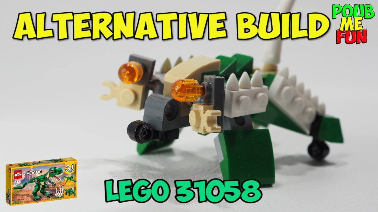 LEGO 31058 | Mouse Dinosaur Mech | Alternate Build with tutorial - YouTube