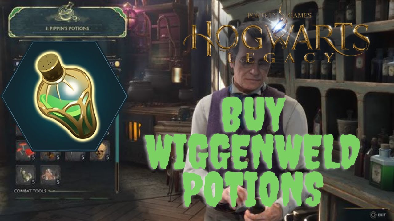 Where to buy Wiggenweld potions in Hogwarts Legacy - YouTube