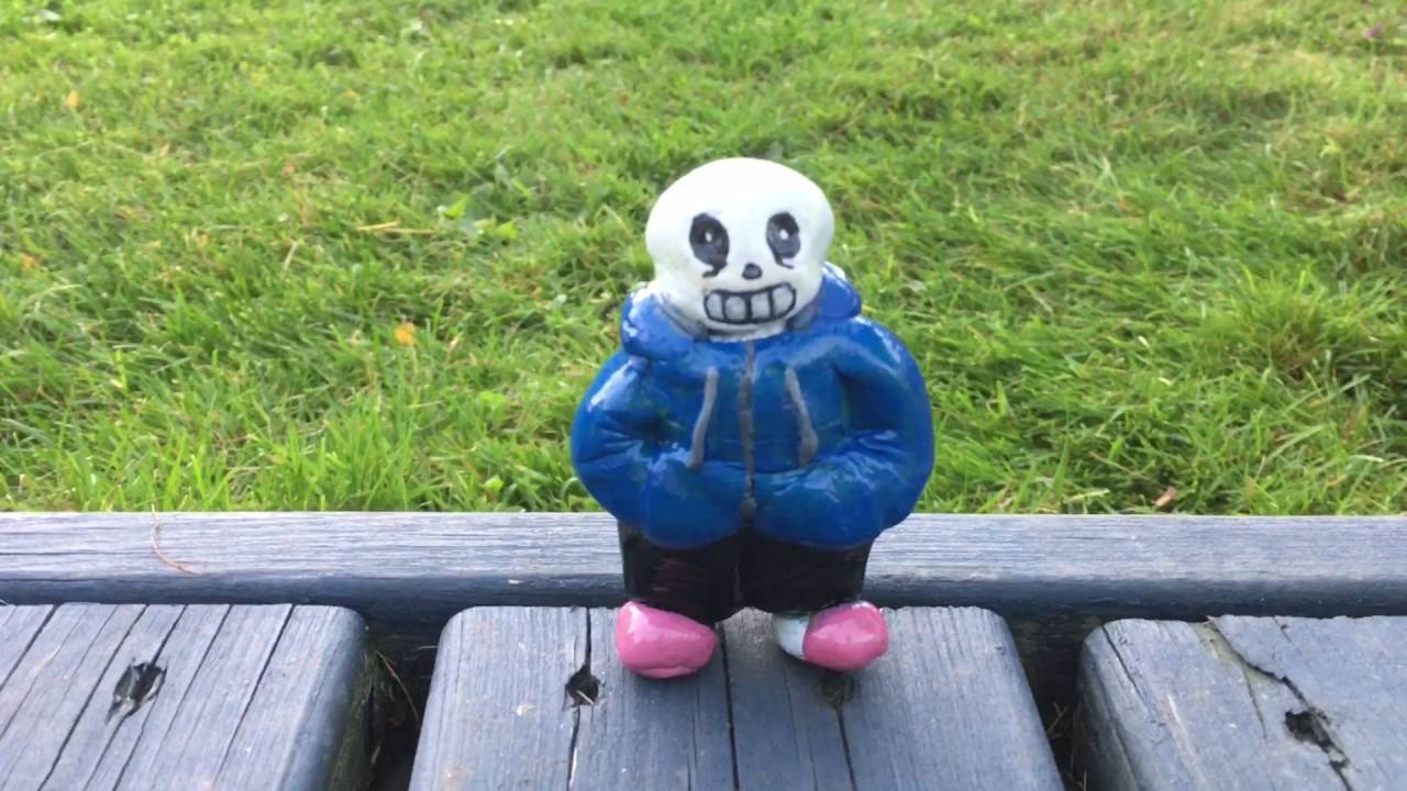 My Sculptings: Sans Figure From Undertale - YouTube
