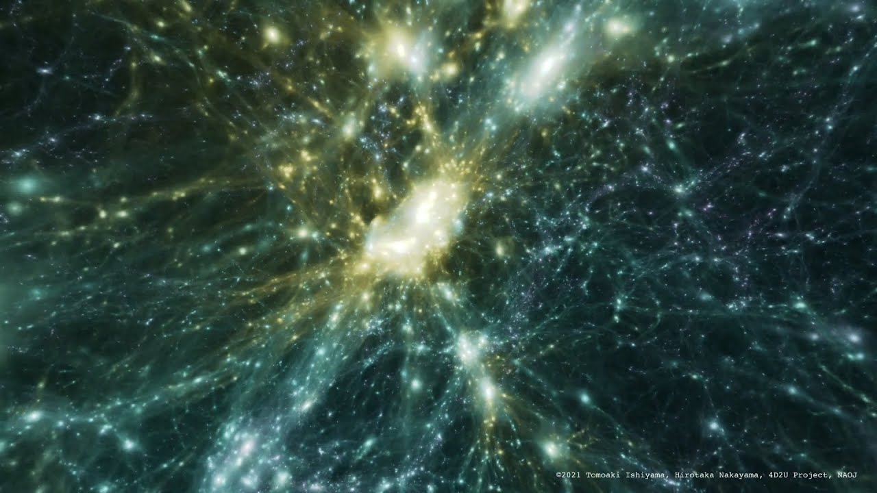 Uchuu, la simulazione dell’universo più grande di sempre - YouTube