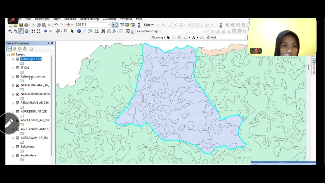 Geoprocessing Pembuatan Satuan Peta Lahan (SPL) pada Aplikasi Arcgis ...