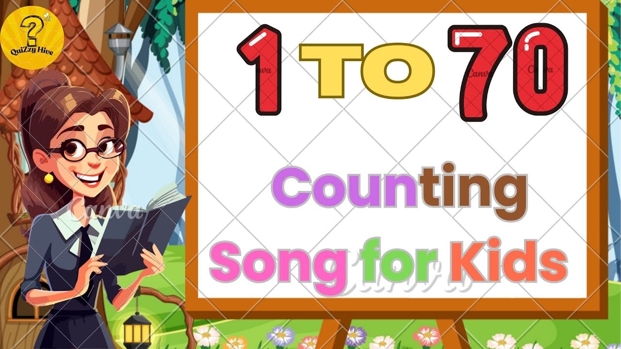 Learn to Count 1 to 70 | Fun Numbers for Kids - YouTube