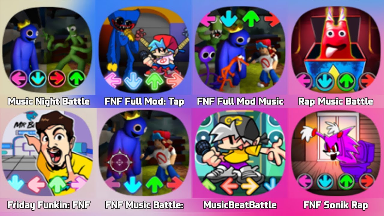 FNF Atrocity, Gf vs Rayna, FNF Playtime, Music Night Battle, FNF Full ...