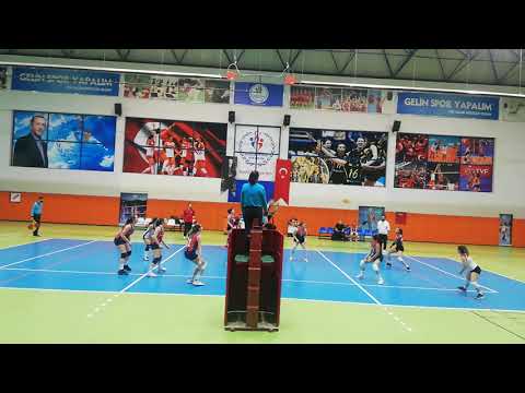 TED  KOLEJLİLER : 1 - BİLGEM : 3 l GENÇ KIZLAR SÜPER LİGİ C GRUBU l -(26-28) (19-25) (25-19) (17-25)