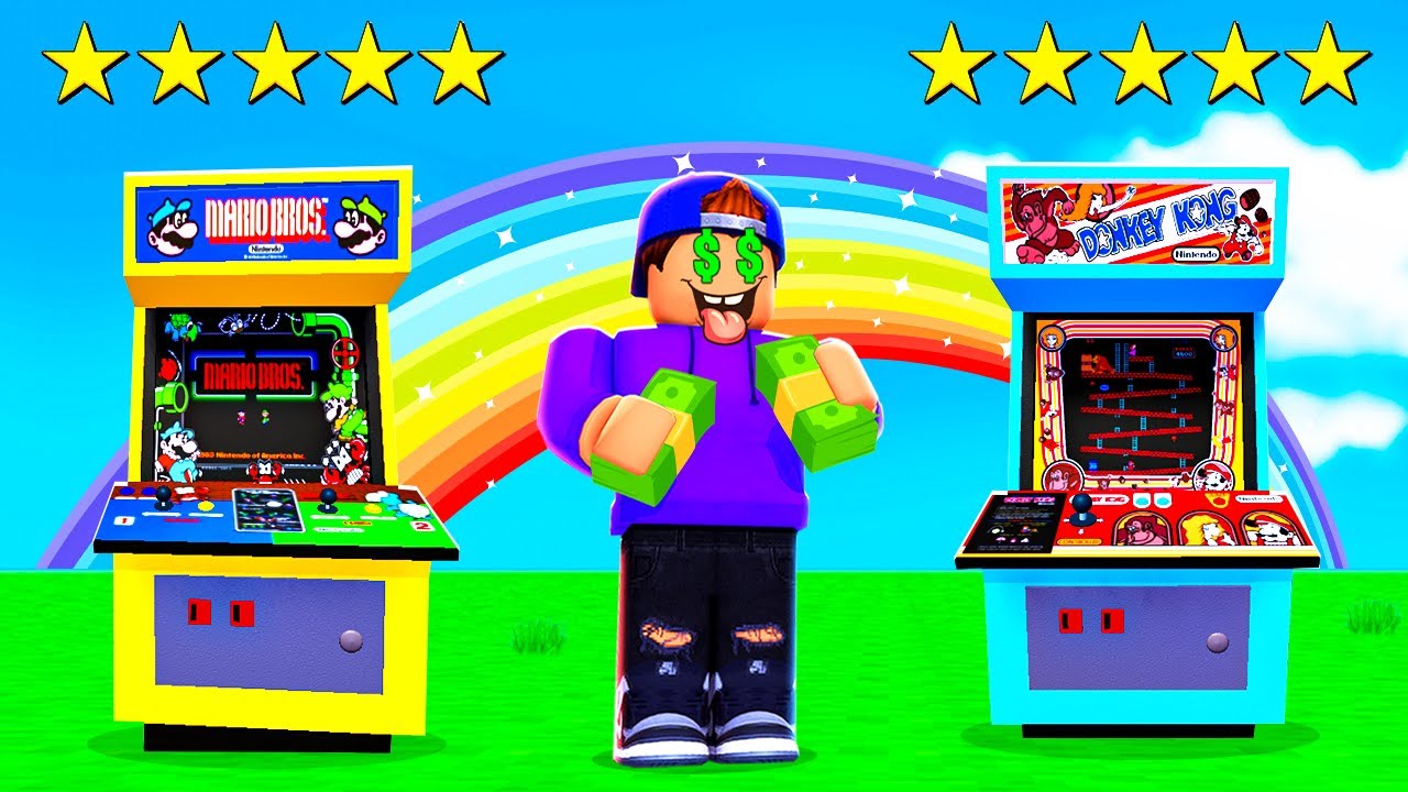 I BUILT A 5 STAR ROBLOX ARCADE EMPIRE! - YouTube