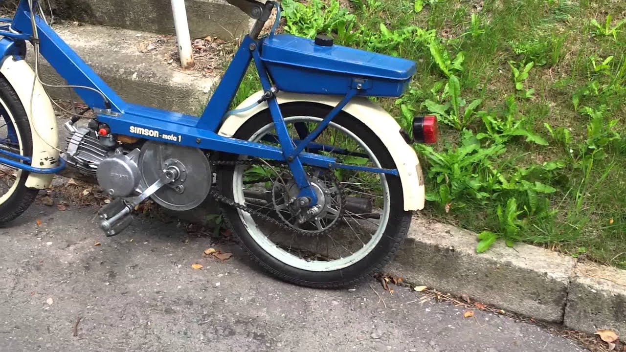 Simson Mofa 1 SL 1 Bj 1972 keine S50 S51 Schwalbe - YouTube