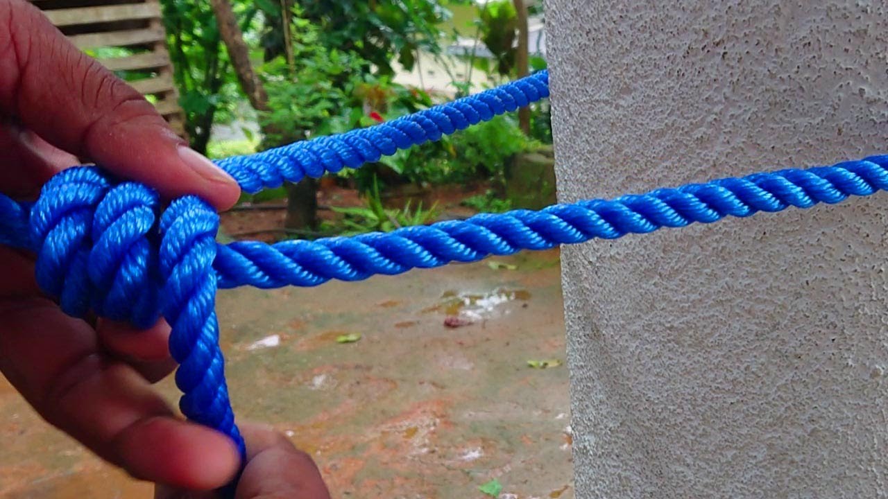 ⭕ Most Useful Quick Release Rope Knot You Need to Know ♦ Rope Knot ...