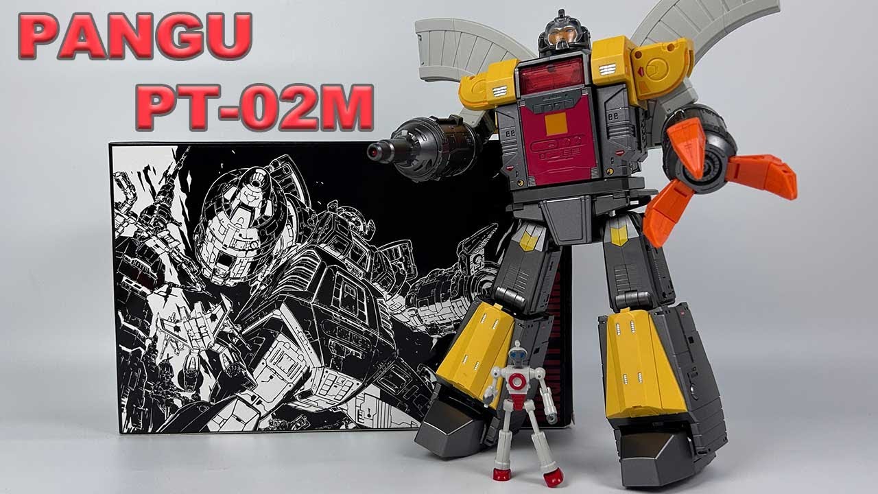 Pangu PT-02M Metallic Paint Version Omega Supreme - YouTube
