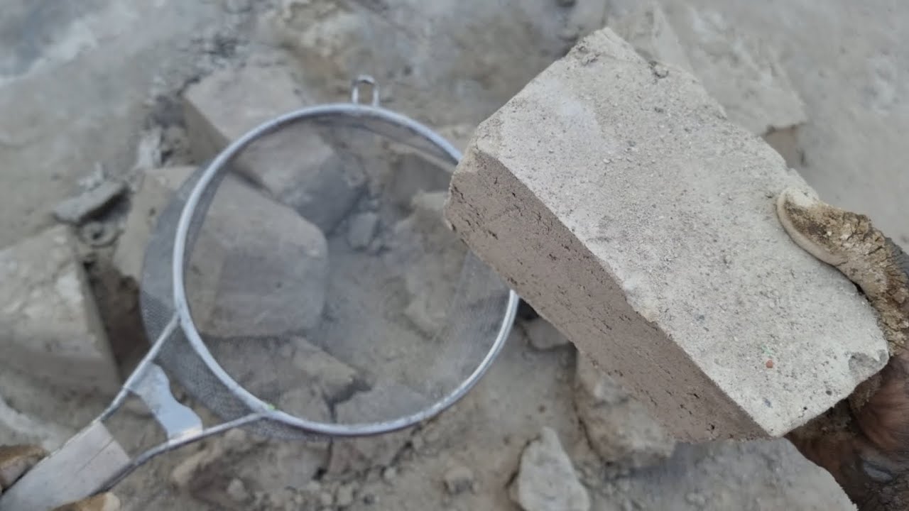 New Video: Pure Soft Clay Crumbling and Sifting - YouTube