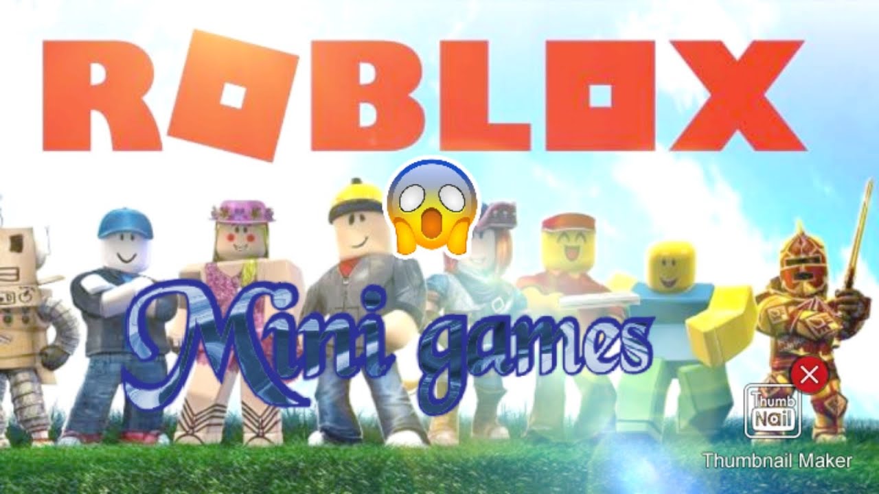 Roblox mini games - YouTube