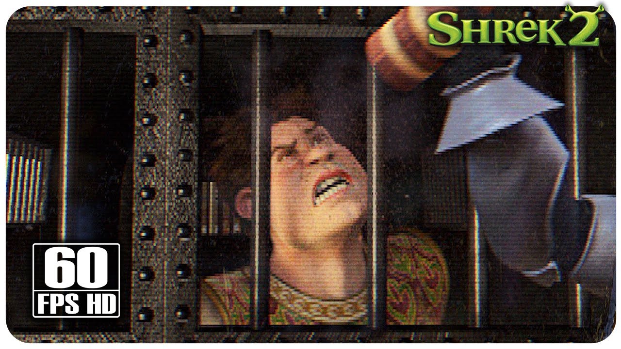 Shrek 2 (2004) | Caballeros / Persecución policiaca | [Full HD / 60FPS ...