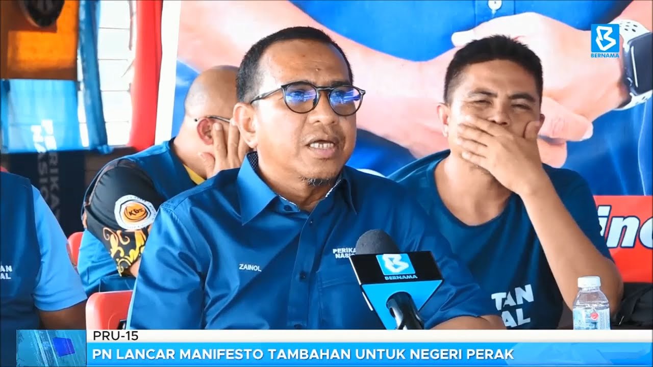 PRU-15: PN lancar manifesto tambahan untuk negeri Perak - YouTube