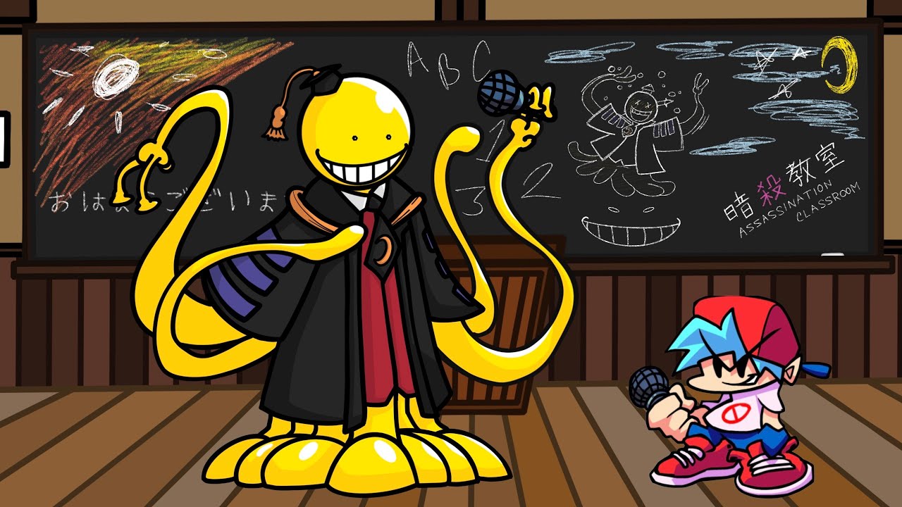 Friday Night Funkin' VS Korosensei (FNF Mod Concept) - YouTube