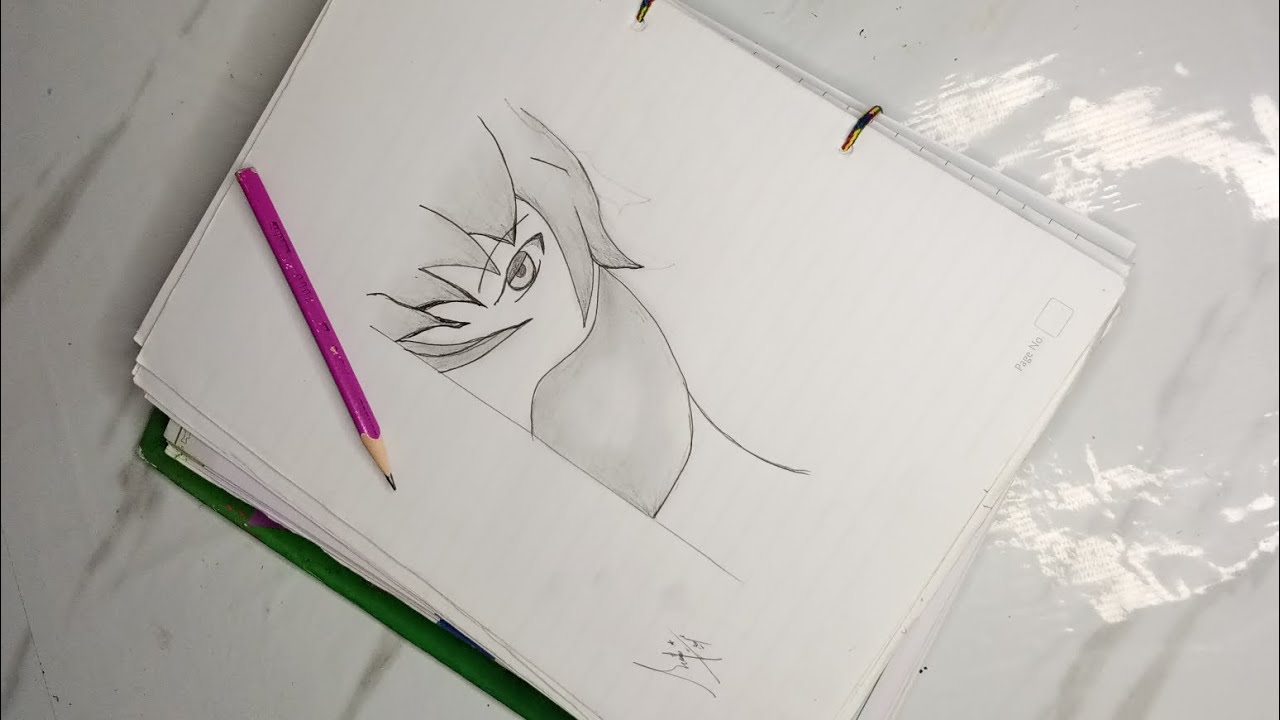 Simple and Easy Sad Boy sketch/ Drawing For Beginners - YouTube