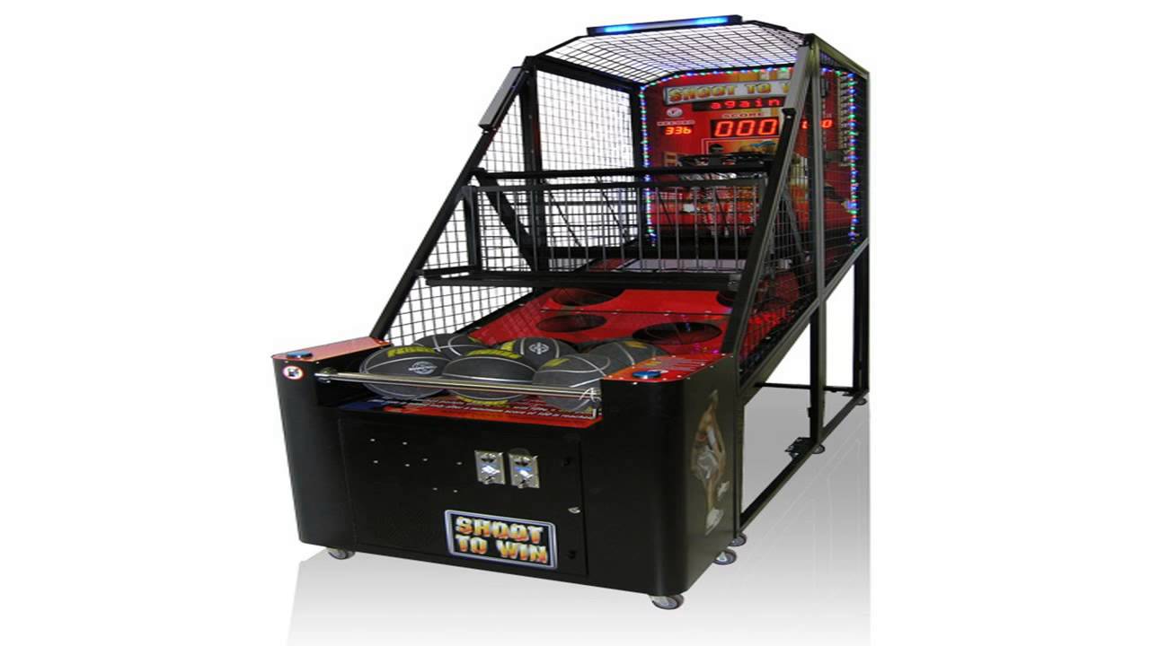 Smart Industries Shoot to Win Basketball Arcade Game - YouTube