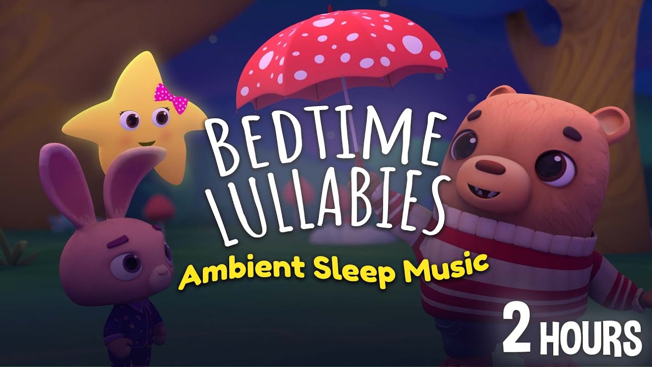 Rainfall Animated Bedtime | Mindful Bunny and Bear – Cute Lullaby - YouTube