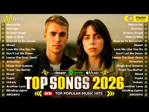 Billboard Top 50 This Week 🍍 Billie Eilish, Justin Bieber, Ed Sheeran, Rihanna, Maroon 5, Dua Lipa