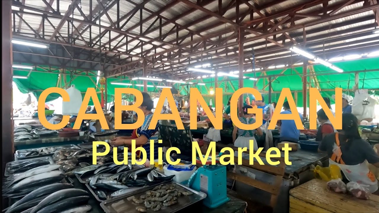 CABANGAN PUBLIC MARKET | CABANGAN, ZAMBALES | ferdiesTRAVELvlog - YouTube