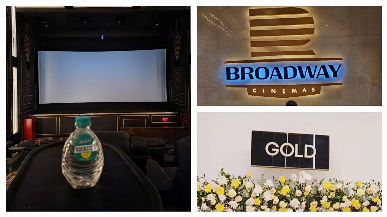 GOLD Broadway cinemas Coimbatore - YouTube