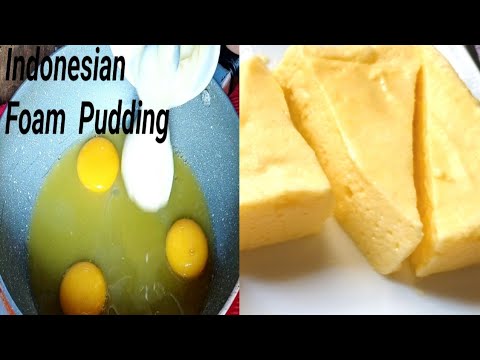 চুলা বা ওভেনের ঝামেলা ছাড়া ডিম আর মালটার জুস দিয়ে ইন্দোনেশিয়ান ফোম ...
