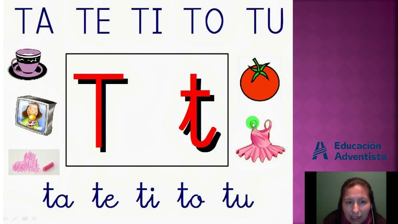CONSONANTE "T" - YouTube