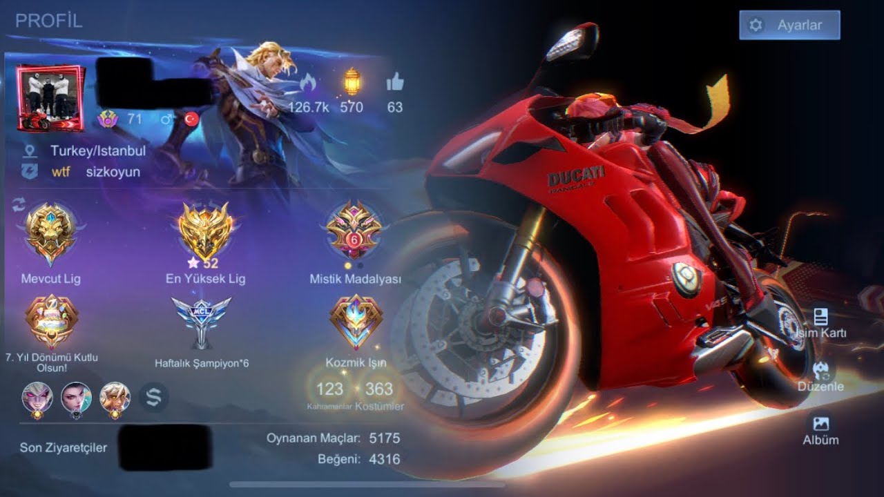 Mobile Legends-Ducati 363 Kostüm Videosu - YouTube