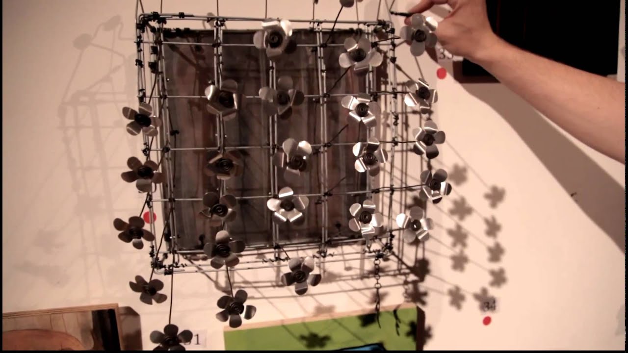 Kinetic Metal Art by Sculptor George Fowler - YouTube