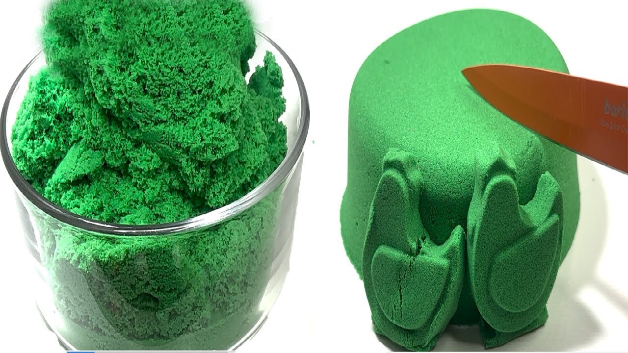 Ultimate Kinetic Sand Cutting | Satisfying & Relaxing ASMR Video - YouTube