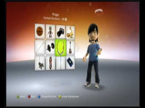 Xbox 360 Avatar Marketplace Guitar Prop - YouTube