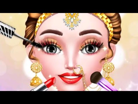 fashion girl dress up makeup game gudiya ki shadi makeup wala game ...