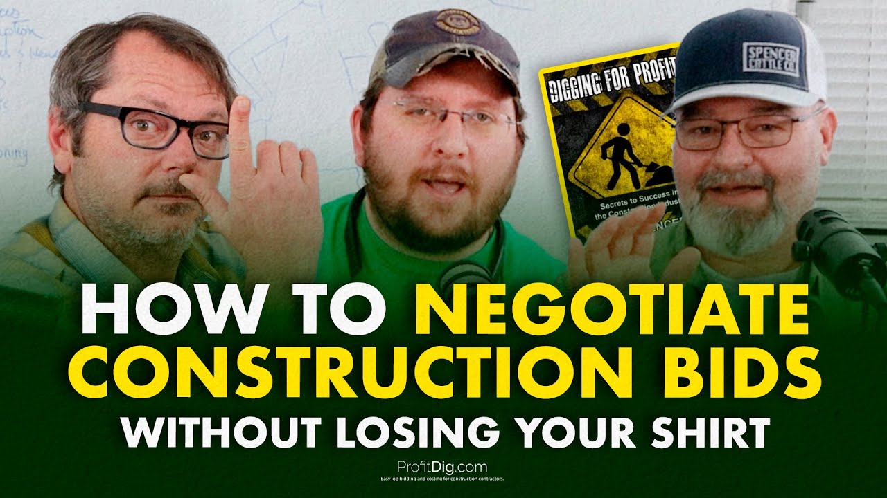 How to Negotiate Construction Bids Without Losing Your Shirt - YouTube