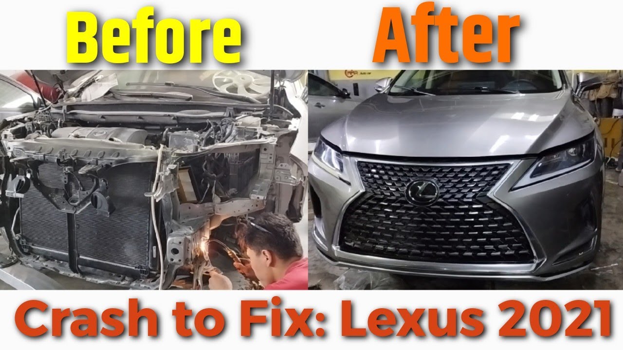 Lexus 2021 Crash Fix: Unbelievable Transformation! - YouTube