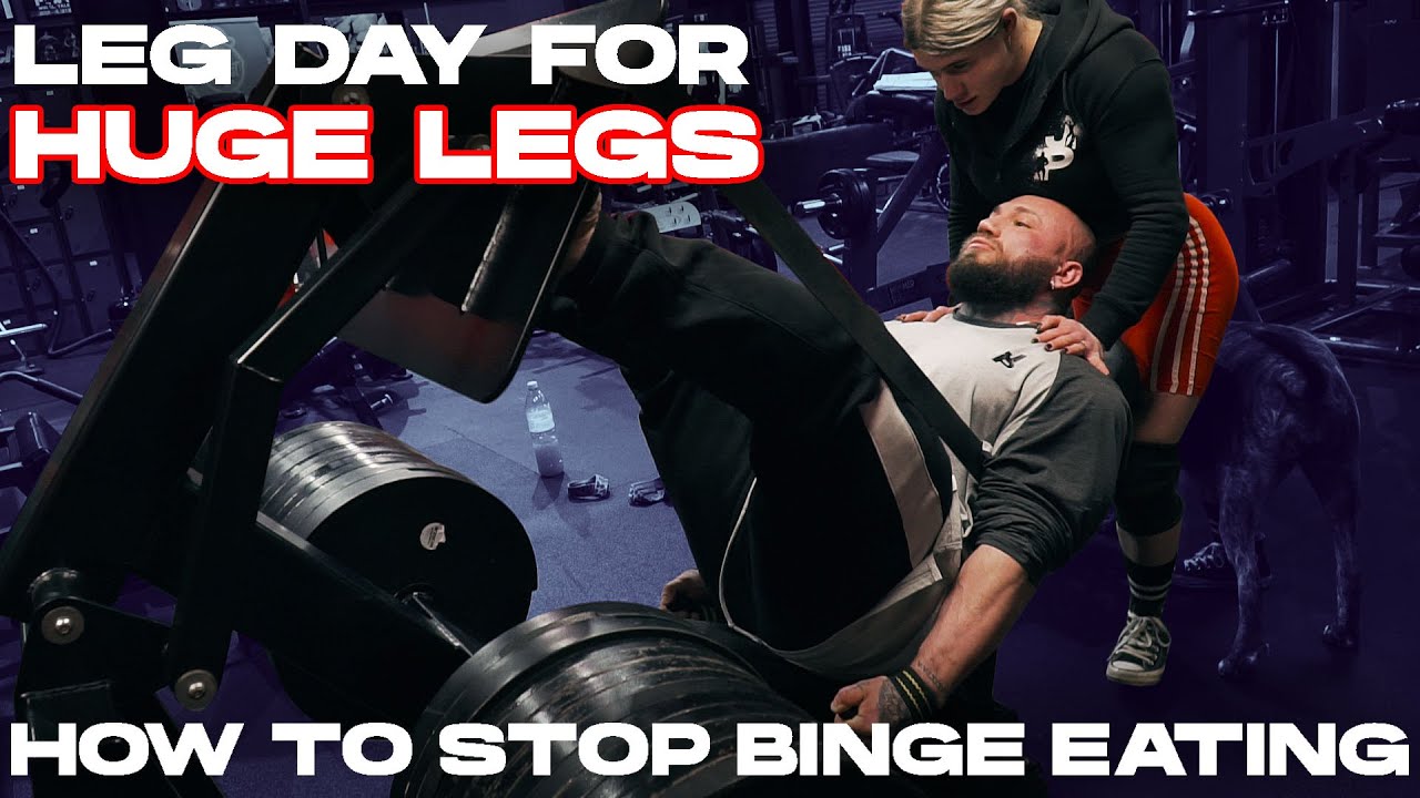 INSIGHT ON BINGE EATING & FOOD RELATIONSHIPS // LEG DAY FOR HUGE LEGS ...