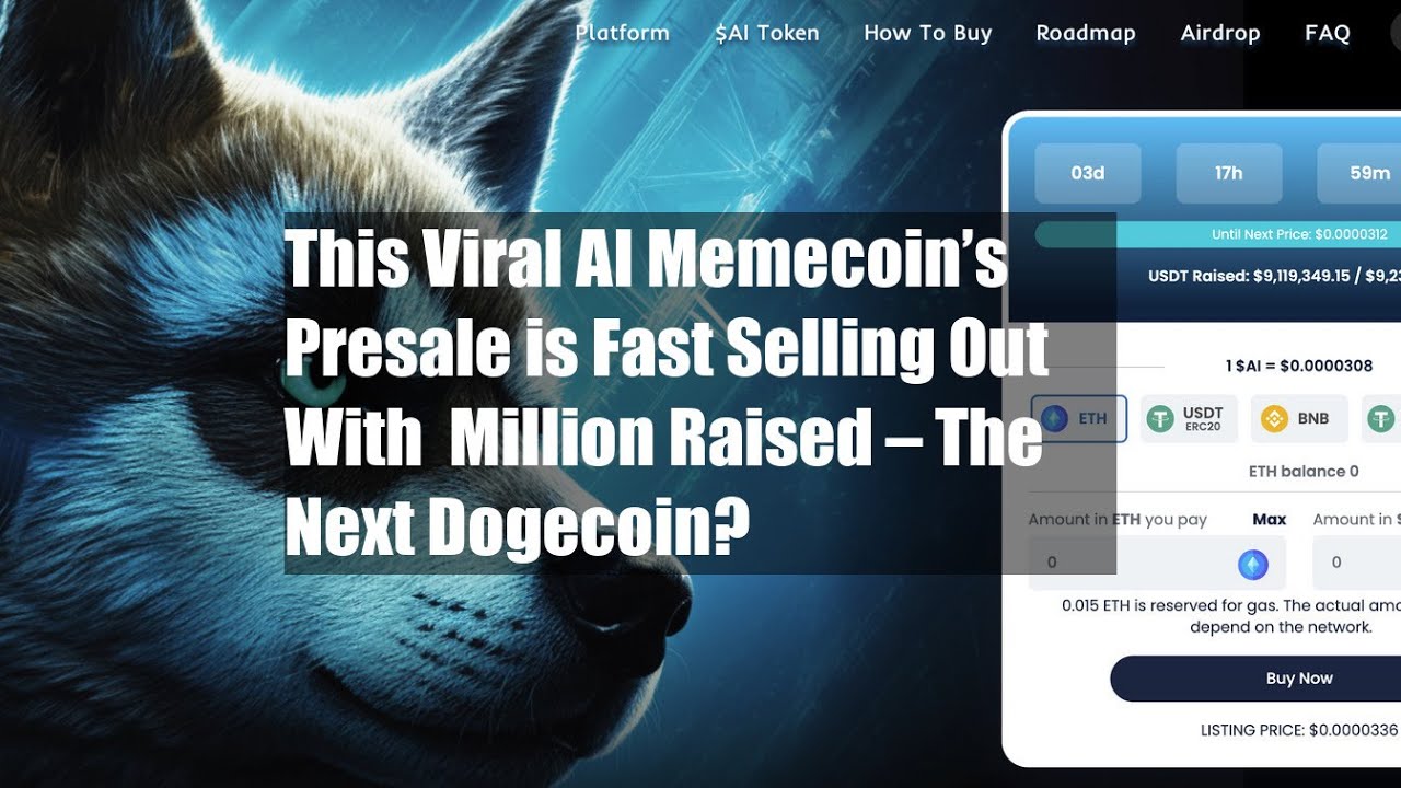 This Viral AI Memecoin’s Presale is Fast Selling Out With $9 Million ...