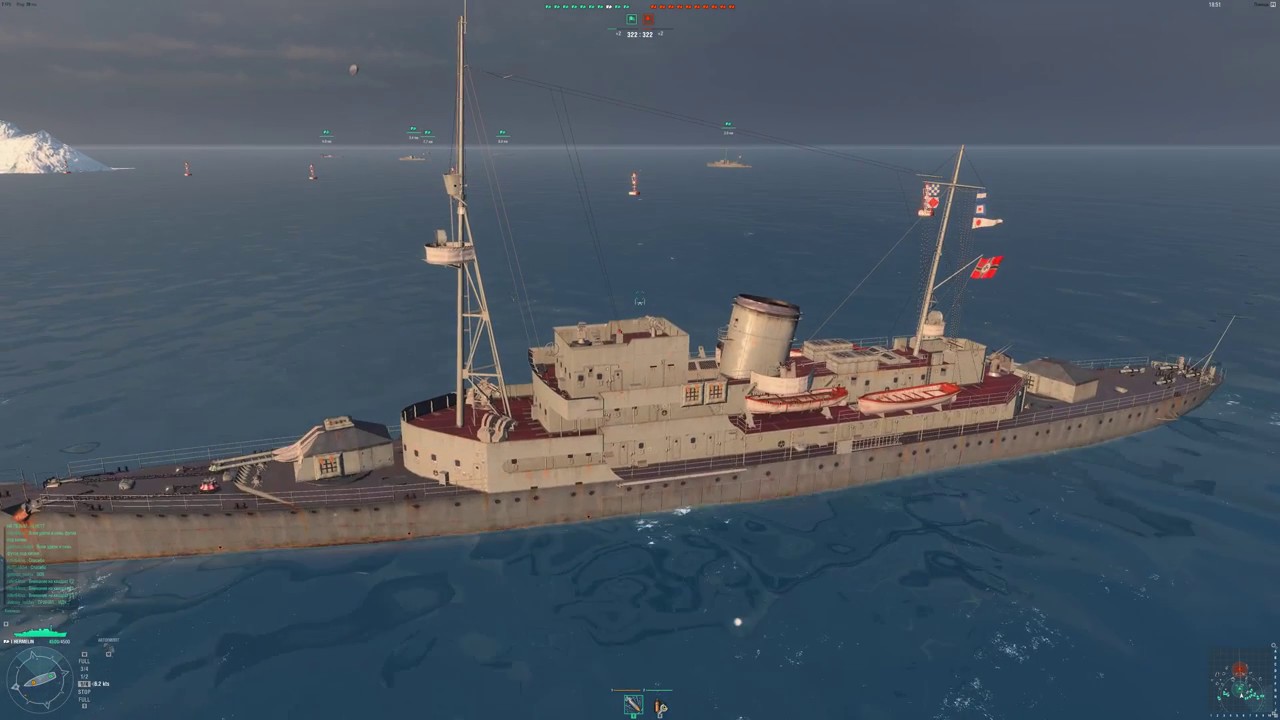 HERMELIN World of Warships 29 - YouTube