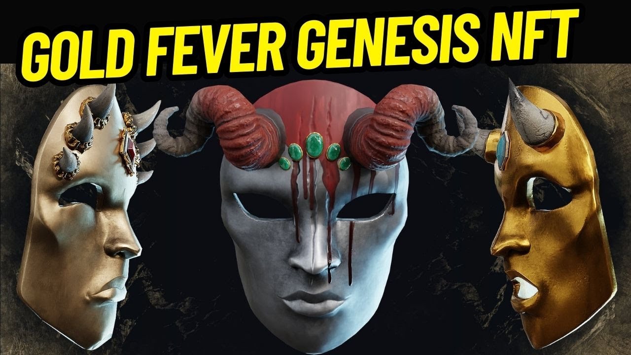Gold Fevr ogłasza publiczny gwarantowany mint Masek NFT - YouTube