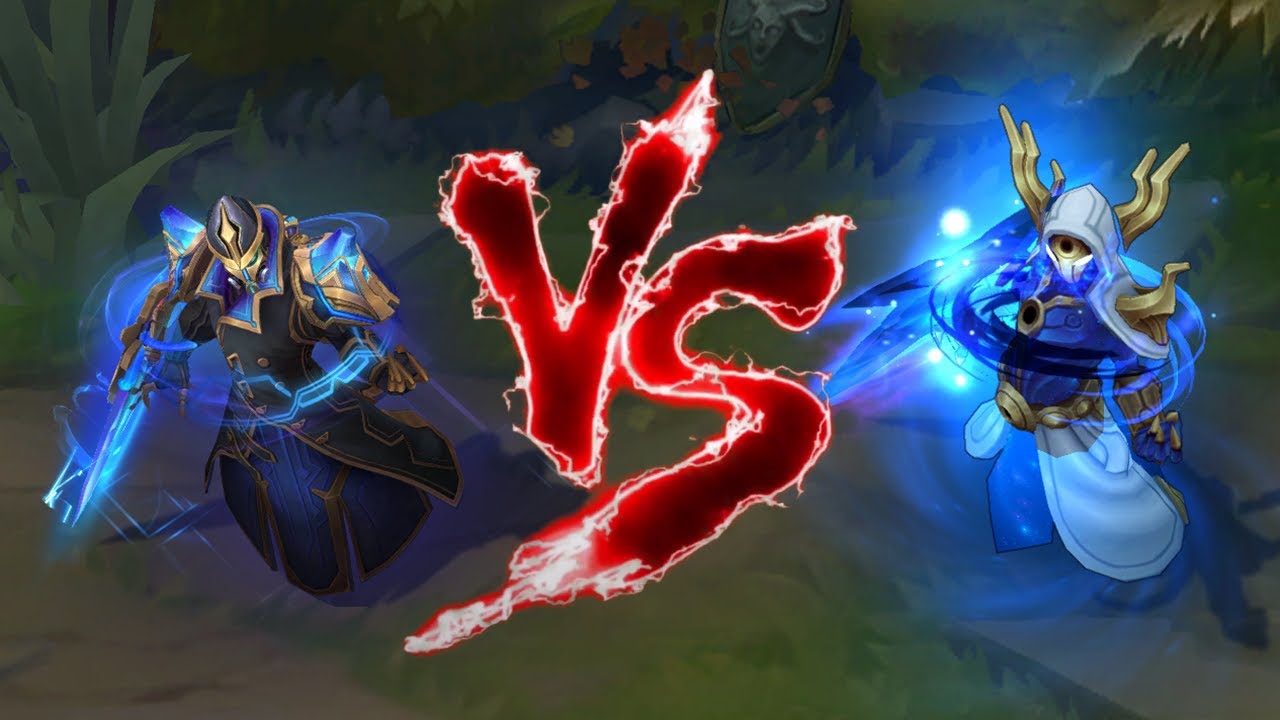 마법공학 카사딘 VS 우주의 지배자 카사딘 롤 스킨 비교 [Hextech Kassadin VS Cosmic Reaver ...