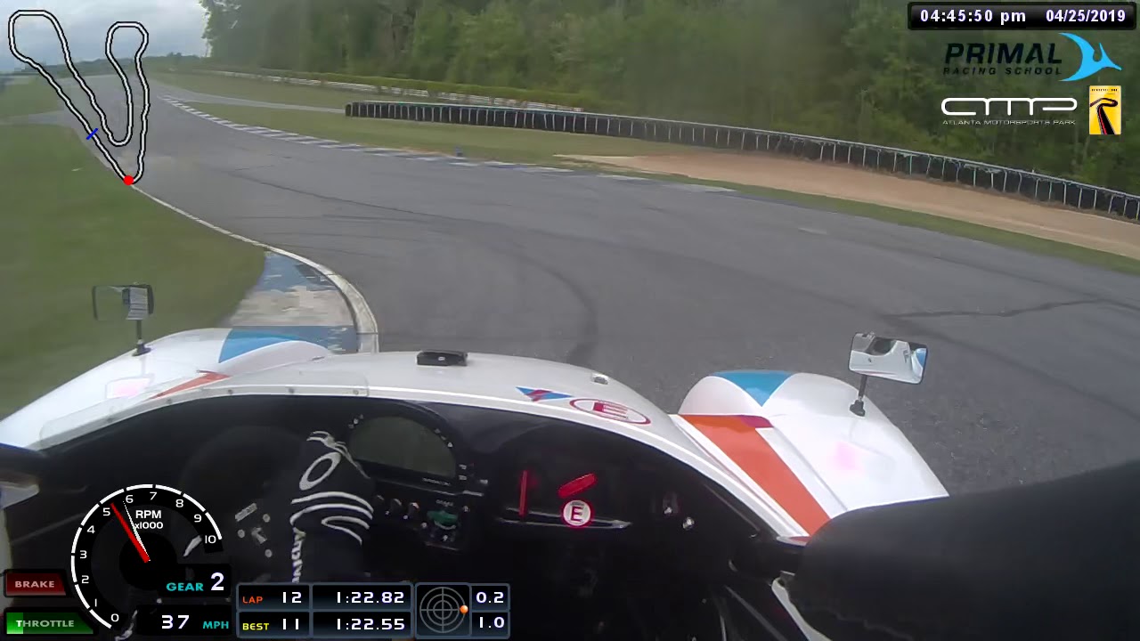 Testing out Primal Racing’s Radical SR1 @ Atlanta Motorsports Park ...