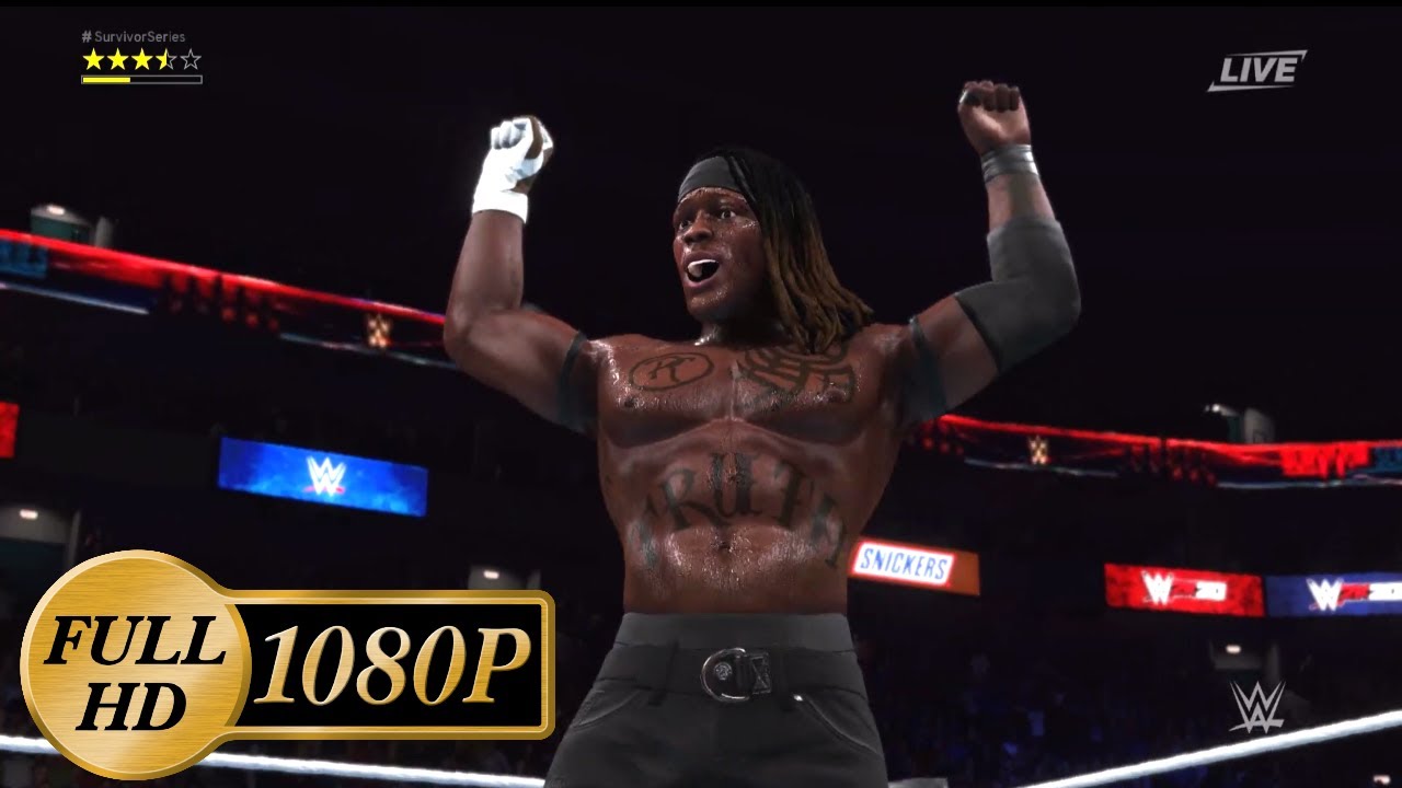 WWE 2K20 MAX Settings | Ultra Graphics Gameplay 1080p UHD - YouTube