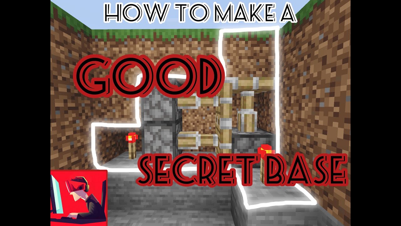 How To Make A Good Secret Base (On Bedrock Edition) - YouTube