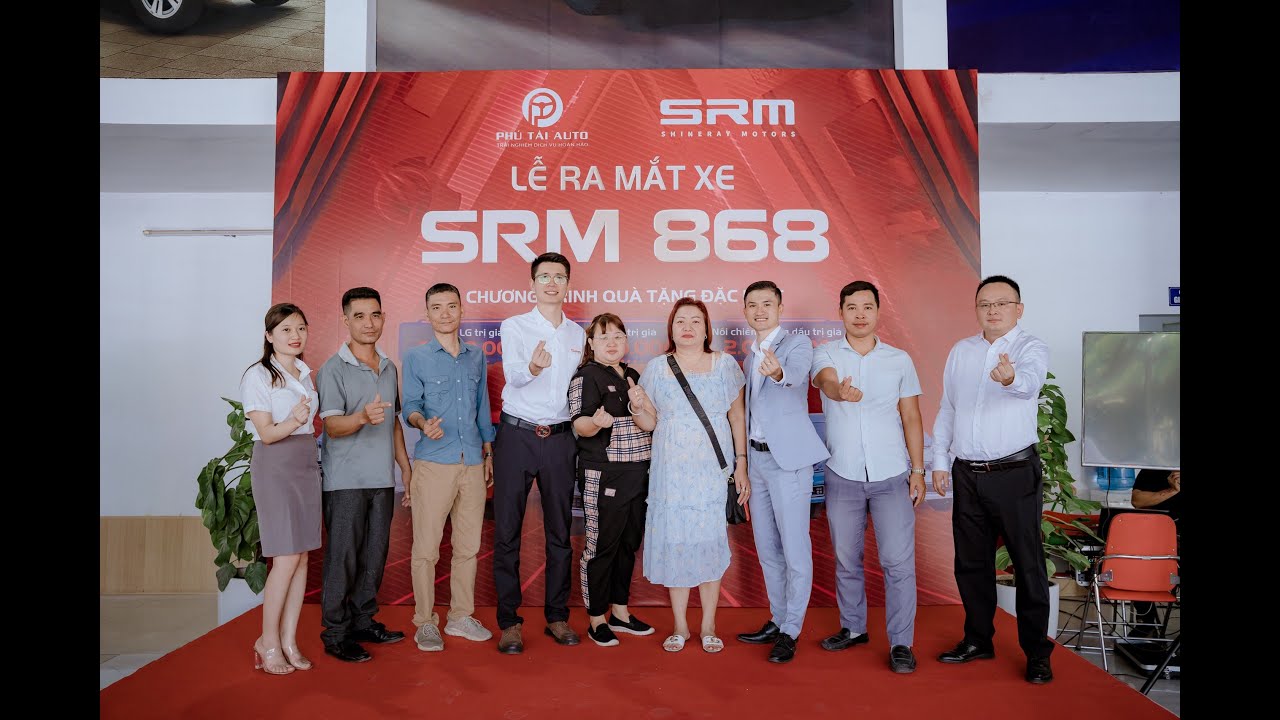 Ra Mắt Xe Tải Van SRM 868 Tại Showroom 4S Nhà Máy Shineray Việt Nam - YouTube