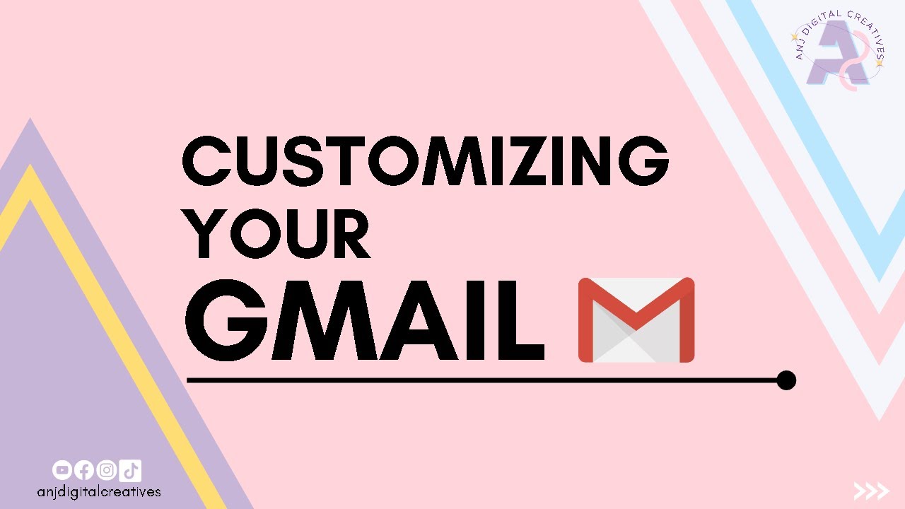 HOW TO CUSTOMIZE YOUR GMAIL MESSAGES - YouTube