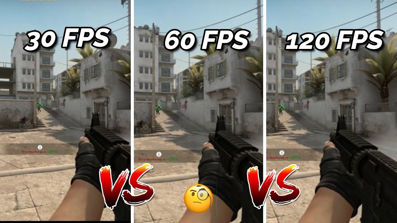 30 Vs 60 Vs 120 FPS What Difference Does Fps Make YouTube