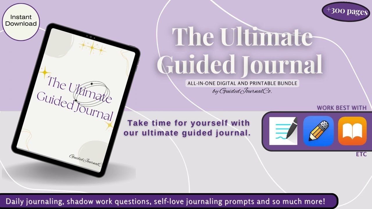 Becoming The Best Version of Yourself: The Premium Guided Journal | Neutral Theme - Payhip