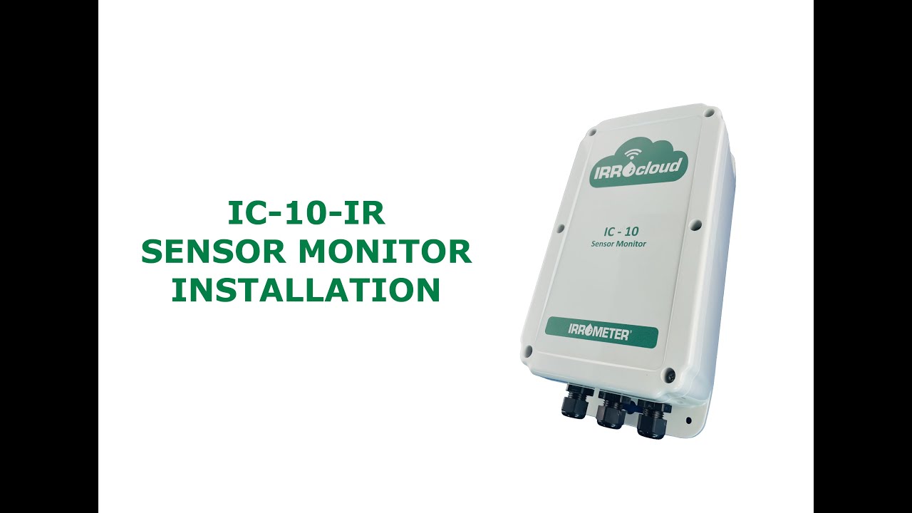 IC-10-IR - IRROMETER RSU-V TENSIOMETER INSTALLATION - YouTube