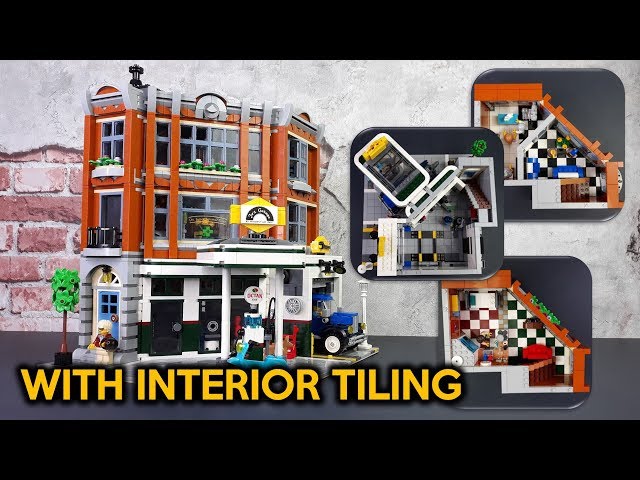 Set Review #10264-1: Corner Garage Creator Expert Modular, 58% OFF