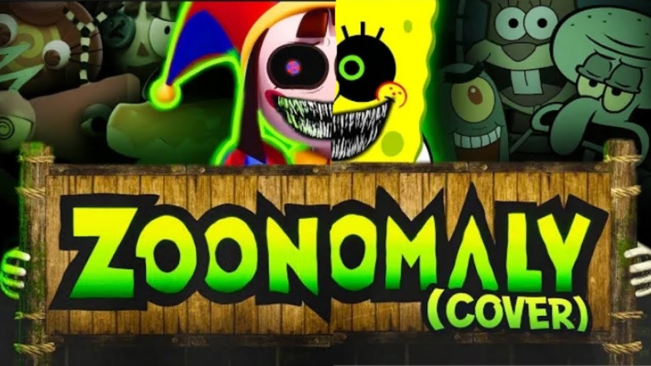 THE AMAZING DIGITAL CIRCUS / SpongeBob - Zoonomaly Theme Song (COVER ...